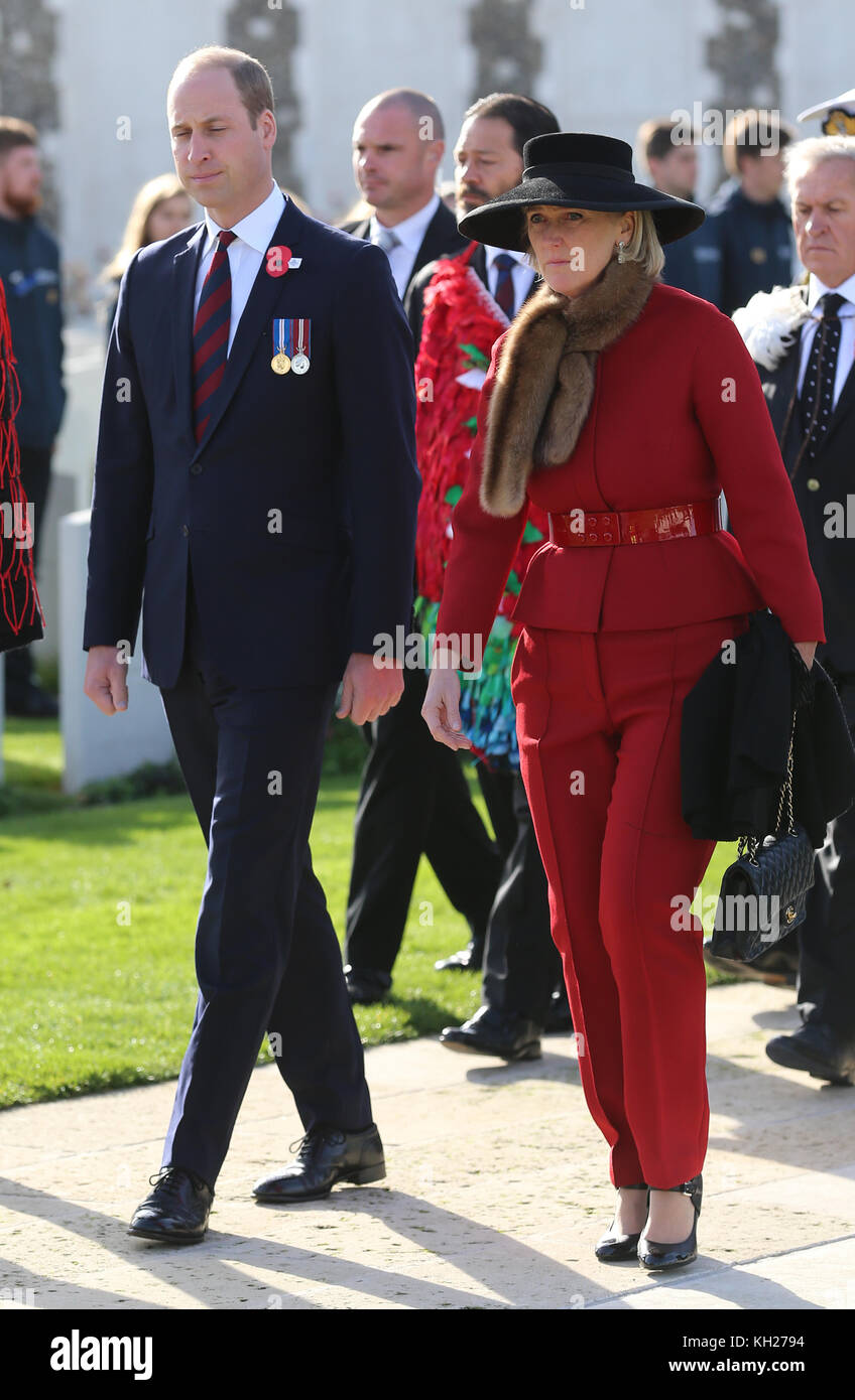 Prince William, Duke of Cambridge attends the NZ National Commemorative ...