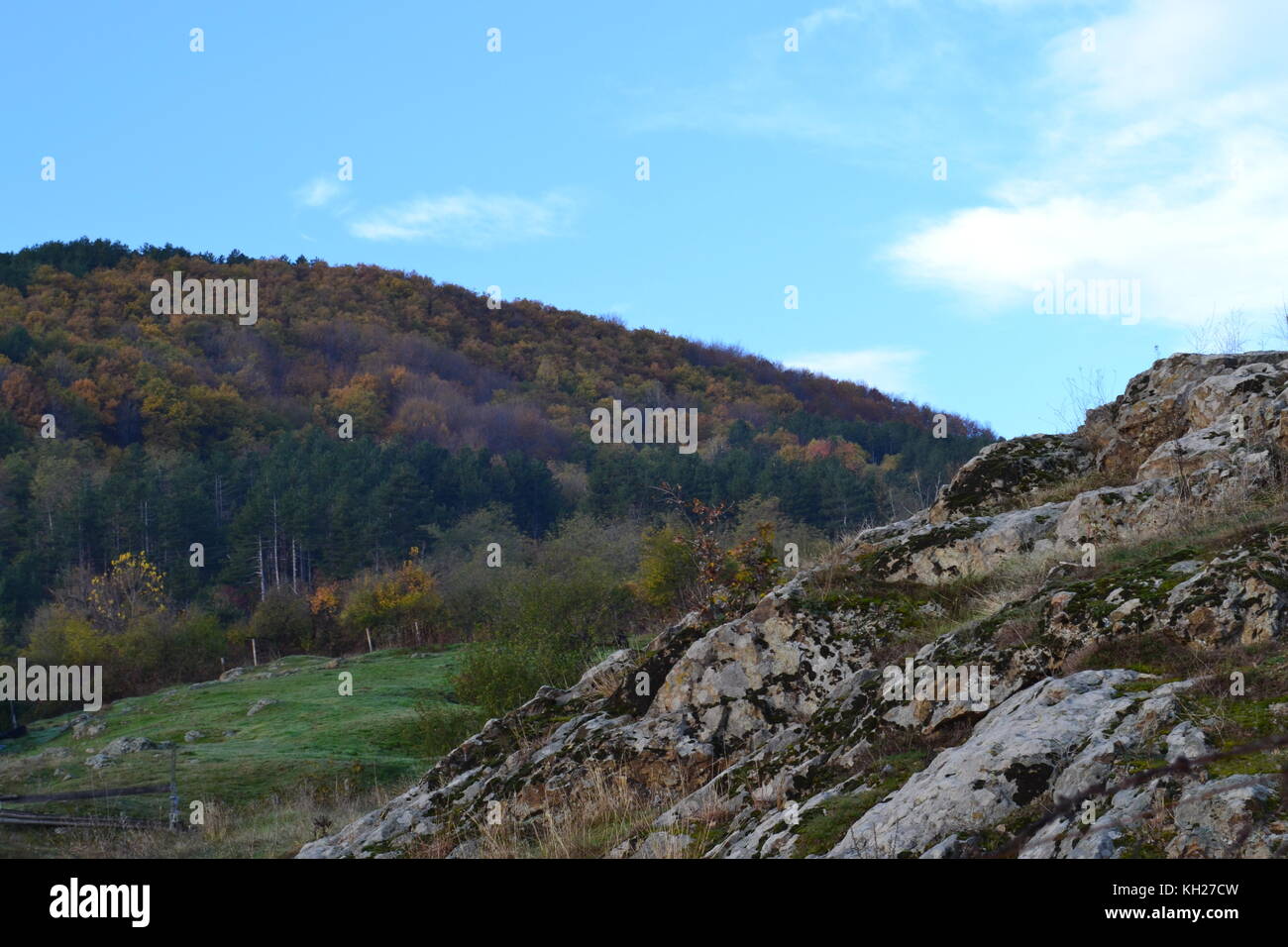 Autumn Nature View in Rodopi mountain, Bulgaria Stock Photo - Alamy