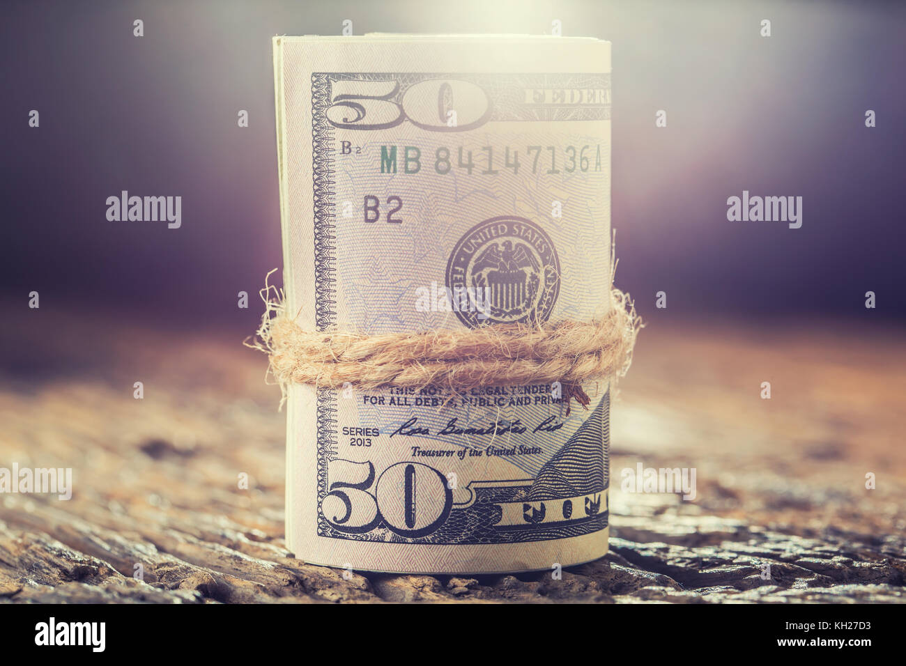 Thousand dollars stack hi-res stock photography and images - Alamy