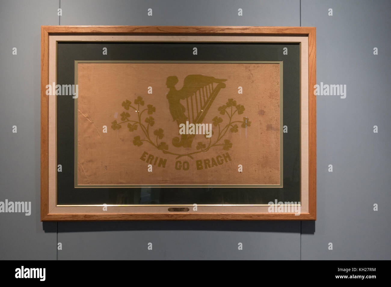 Patriotic flag of the Irish Brigade, National Civil War Museum, Lincoln ...
