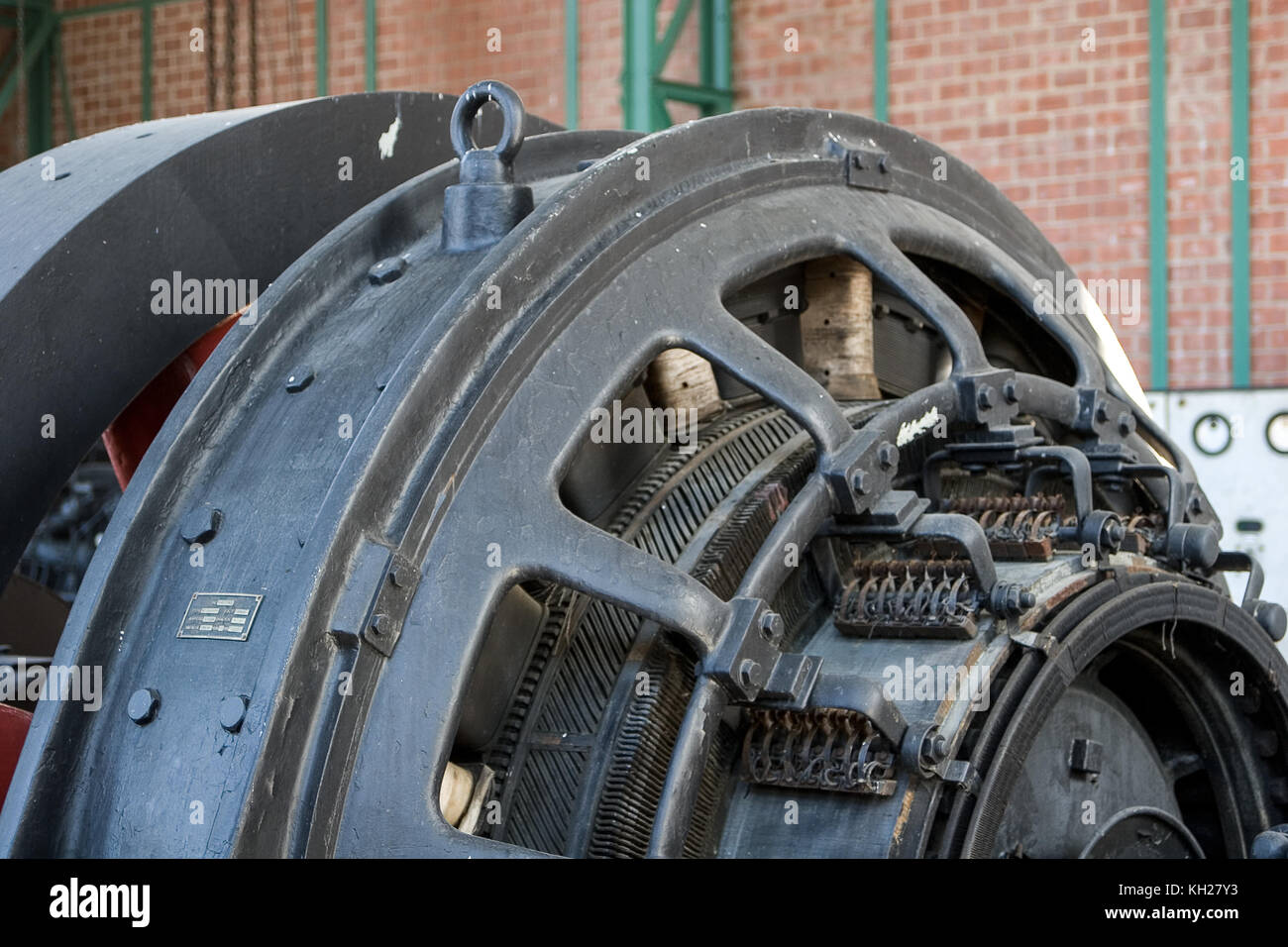 Old power generating plant (ca 1900 Stock Photo - Alamy