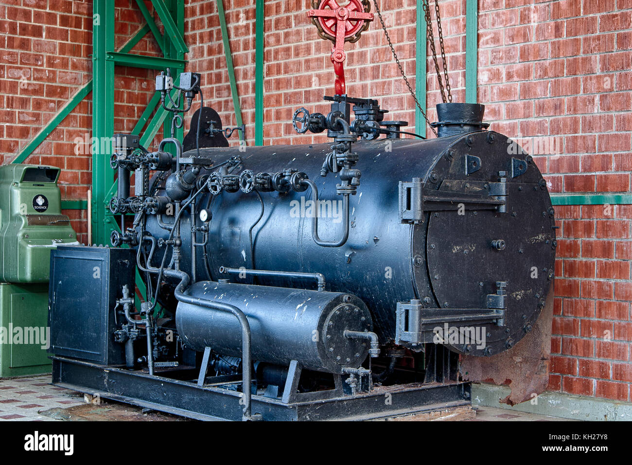 Old power generating plant (ca 1900 Stock Photo - Alamy