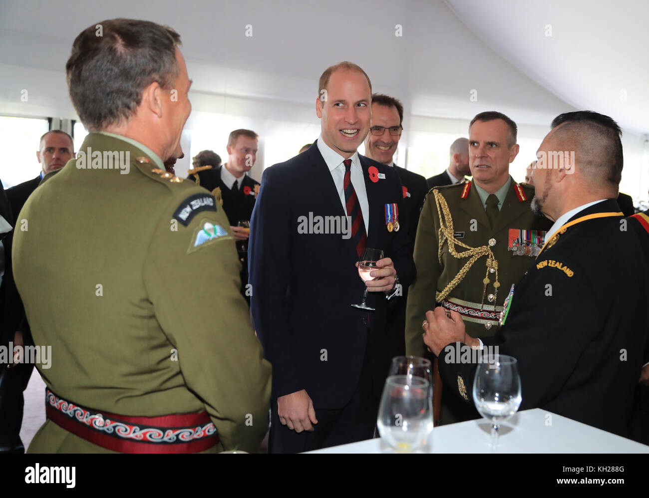 Prince William, Duke of Cambridge attends the NZ National Commemorative ...