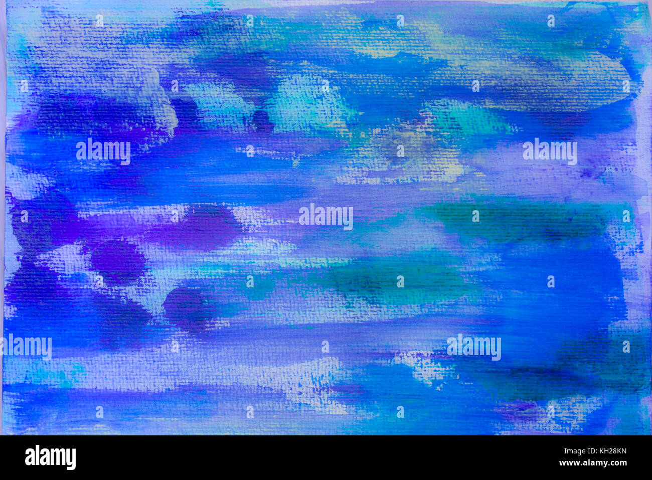 Abstract kinds of paintings with strong expressive and informal colours ...