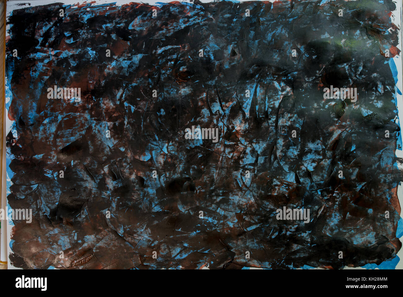 Abstract Informel Painting Stock Photo - Alamy