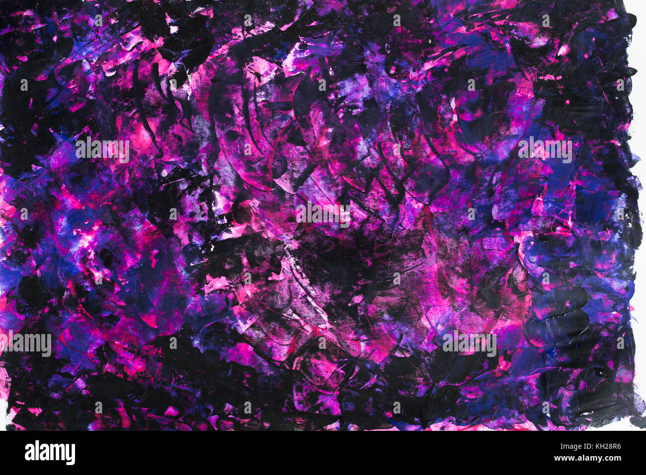 Abstract Informel Painting Stock Photo - Alamy