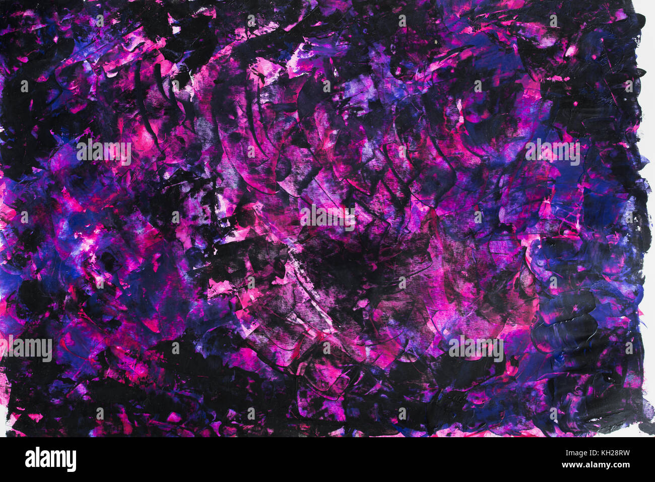 Abstract Informel Painting Stock Photo - Alamy