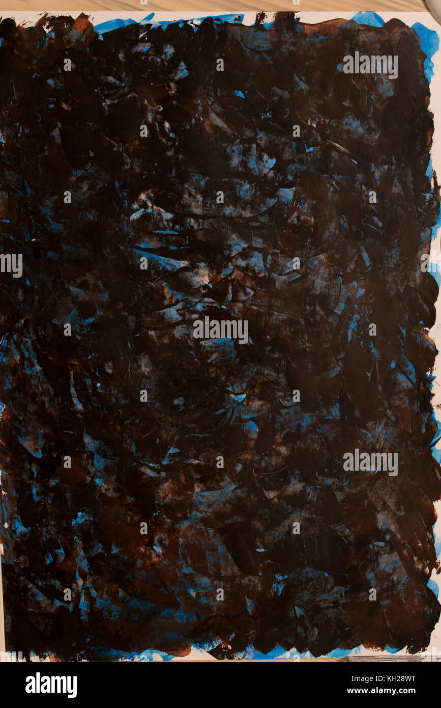 Abstract Informel Painting Stock Photo - Alamy