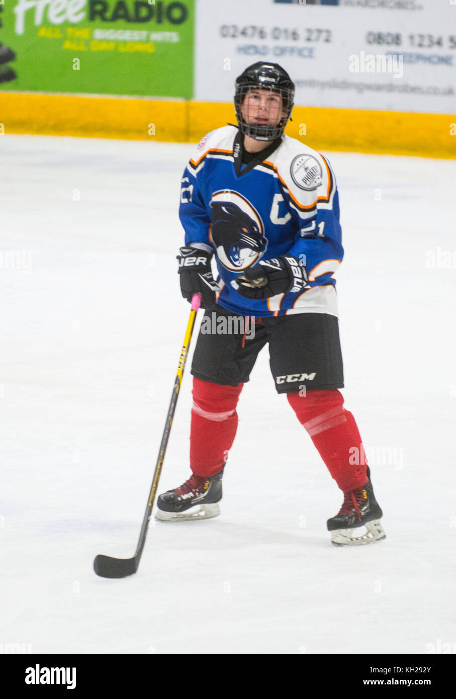 Coventry Panthers V Cardiff redhawks Stock Photo - Alamy