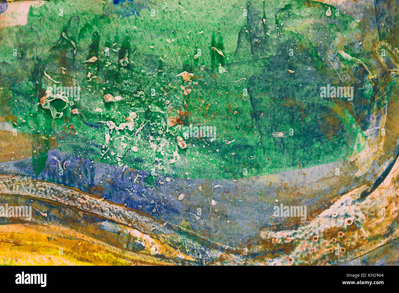 Abstract Informel Acrylic Painting Stock Photo - Alamy
