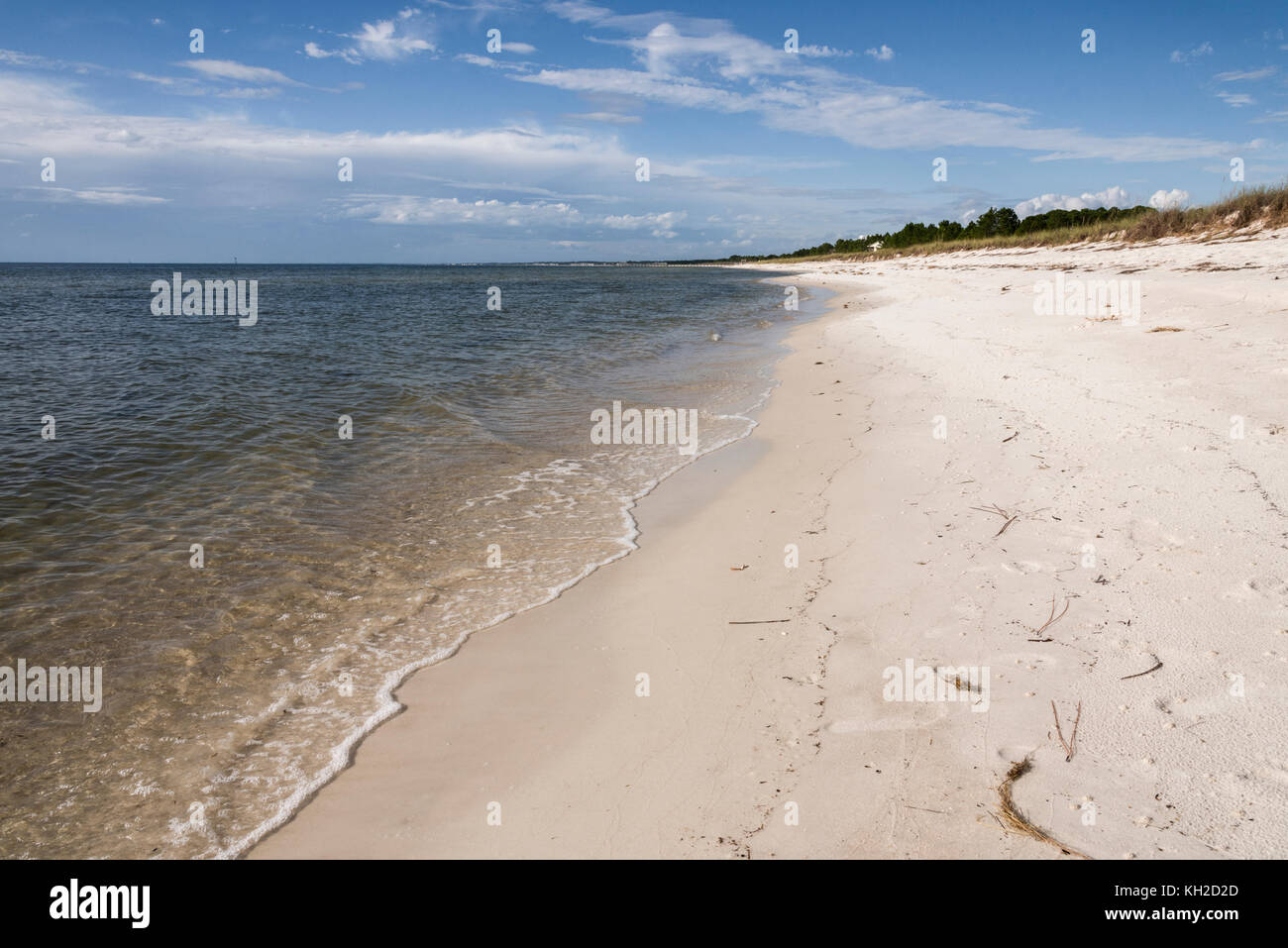 Emerald Gulf Coast Beaches, Gulf County, Florida Stock Photo - Alamy