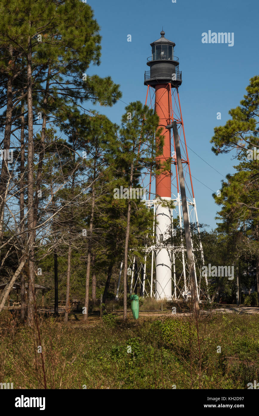Crooked River Lighthouse in Carrabelle, Florida Stock Photo - Alamy