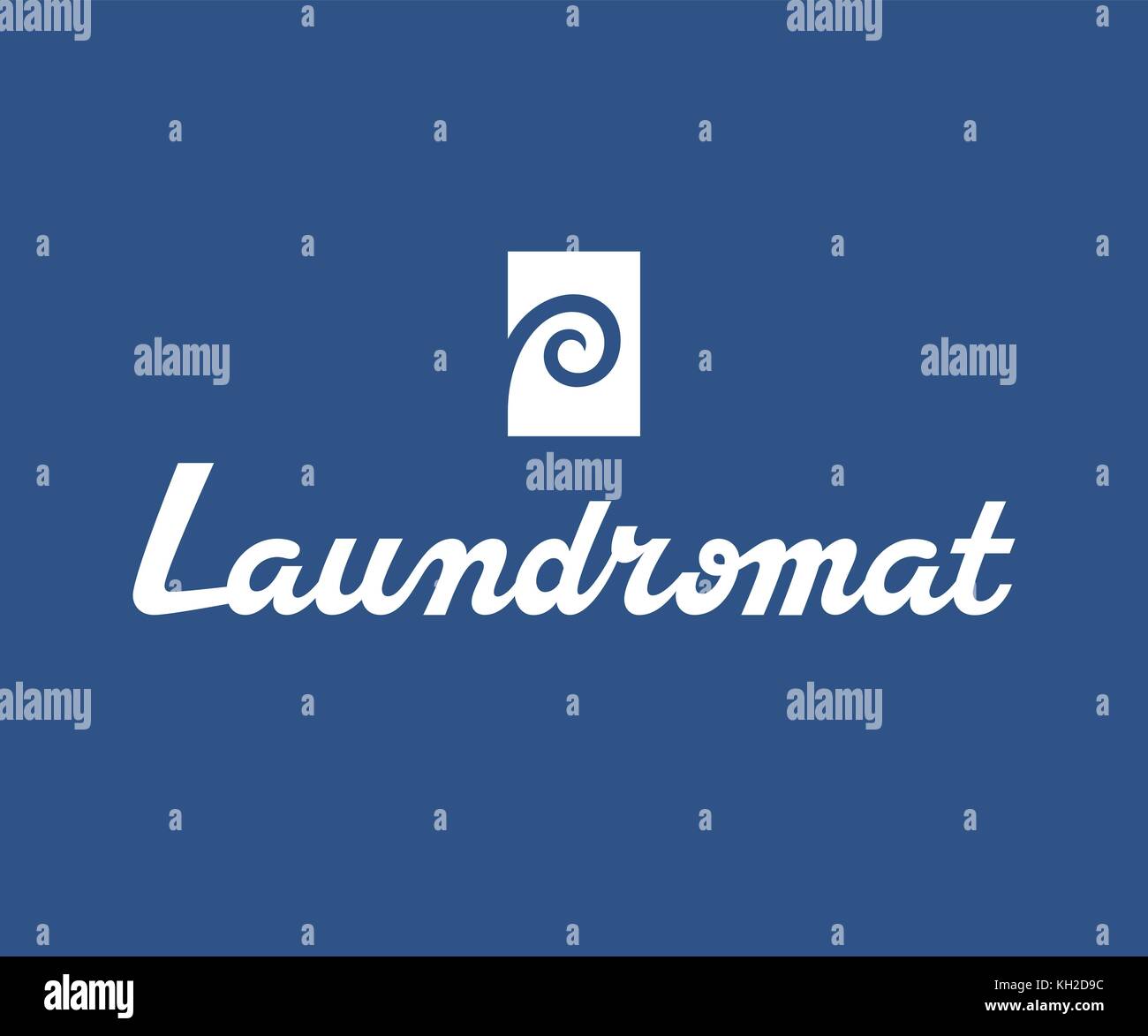Laundromat logo emblem vector design Stock Vector Image & Art - Alamy