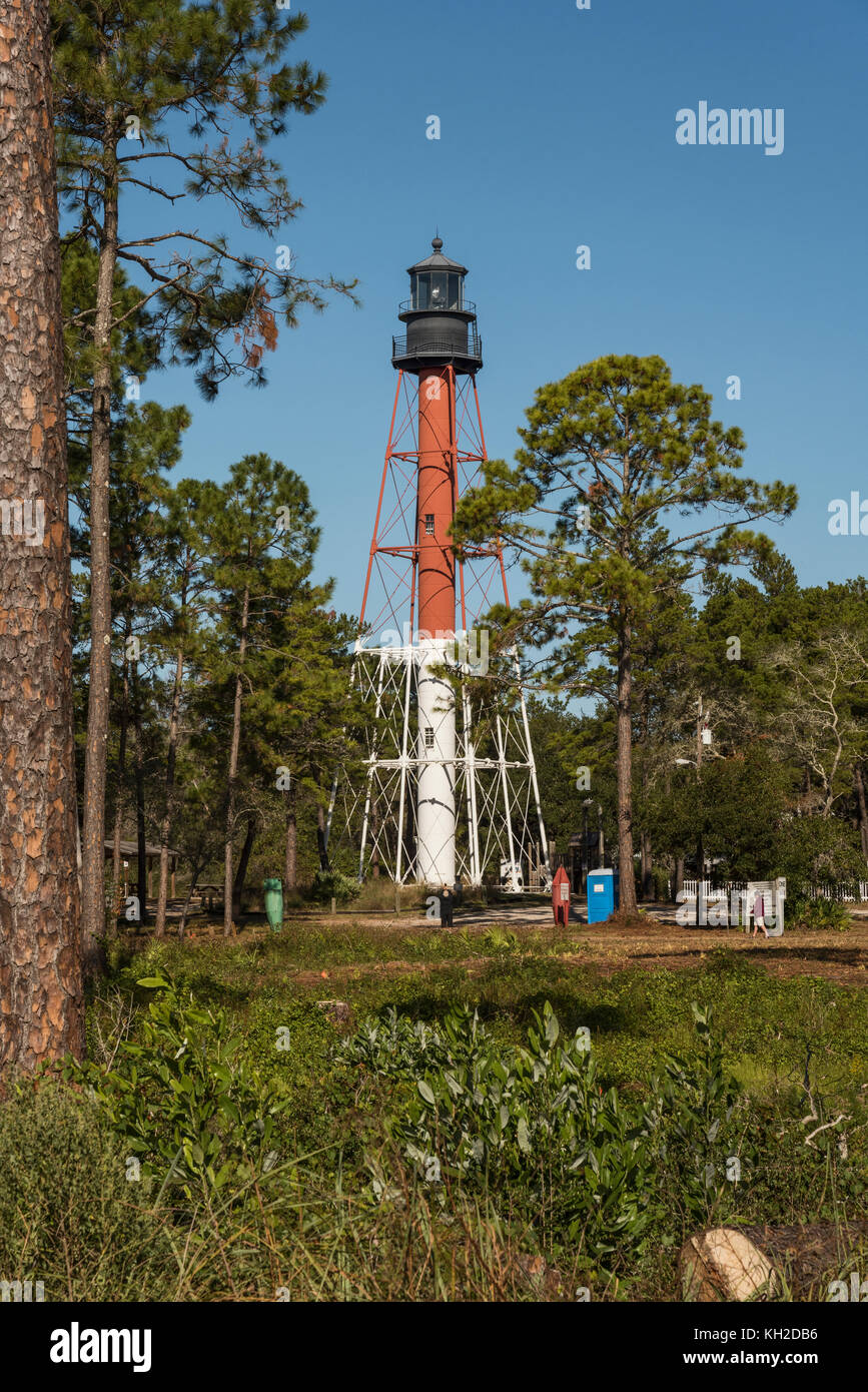 Crooked River Lighthouse in Carrabelle, Florida Stock Photo - Alamy