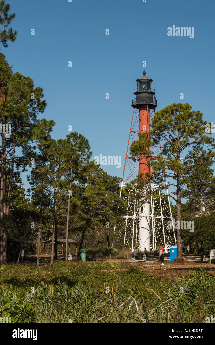Crooked River Lighthouse in Carrabelle, Florida Stock Photo - Alamy