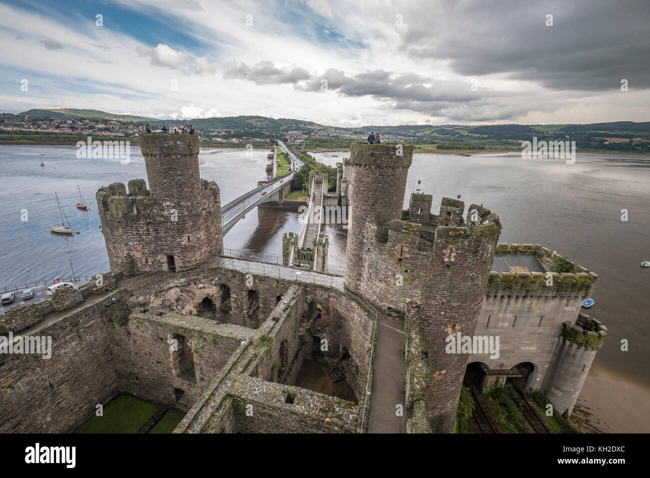 Castell Conwy Edward I High Resolution Stock Photography and Images - Alamy