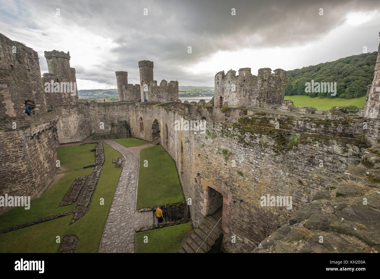 Castell Conwy Edward I High Resolution Stock Photography and Images - Alamy