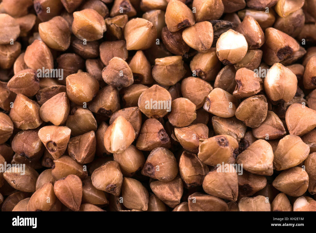 dry buckwheat large group photo closeup background Stock Photo - Alamy