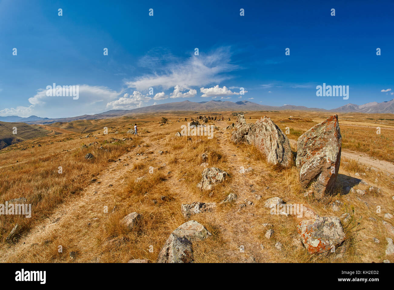Zorats Karer (Carahunge) - Prehistoric Stone Pyramids site in Armenia ...