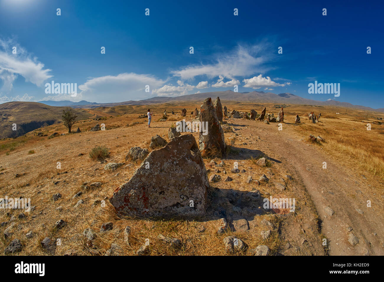 Zorats Karer (Carahunge) - Prehistoric Stone Pyramids site in Armenia ...