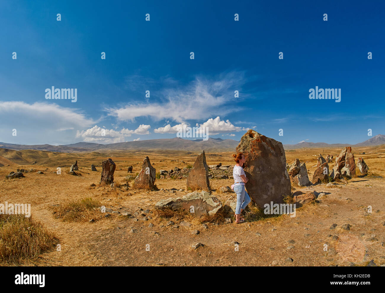 Zorats Karer (Carahunge) - Prehistoric Stone Pyramids site in Armenia ...