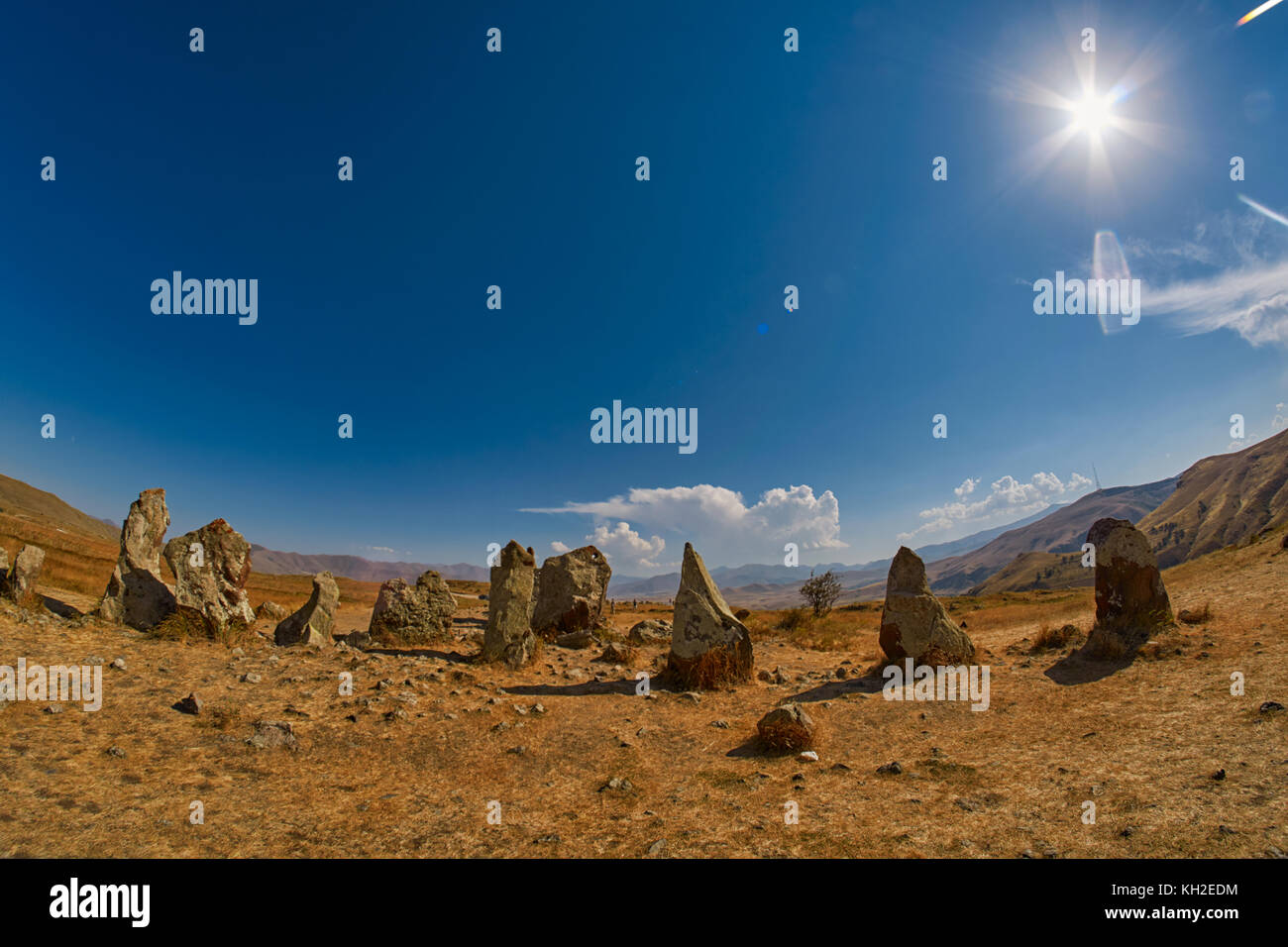 Zorats Karer (Carahunge) - Prehistoric Stone Pyramids site in Armenia ...