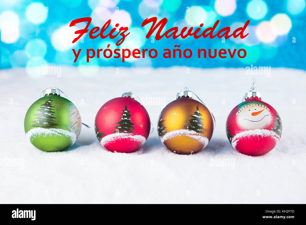 Feliz ano nuevo spanish hi-res stock photography and images - Alamy