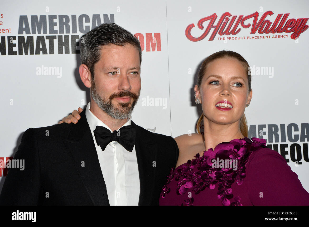 BEVERLY HILLS, CA. November 10, 2017: Amy Adams & Darren Le Gallo at ...