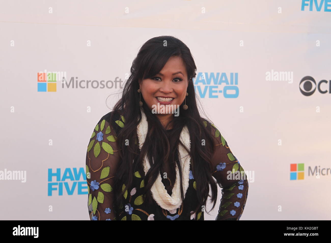 November 10, 2017 - Actress Kimi Balmilero at the Sunset on the Beach ...