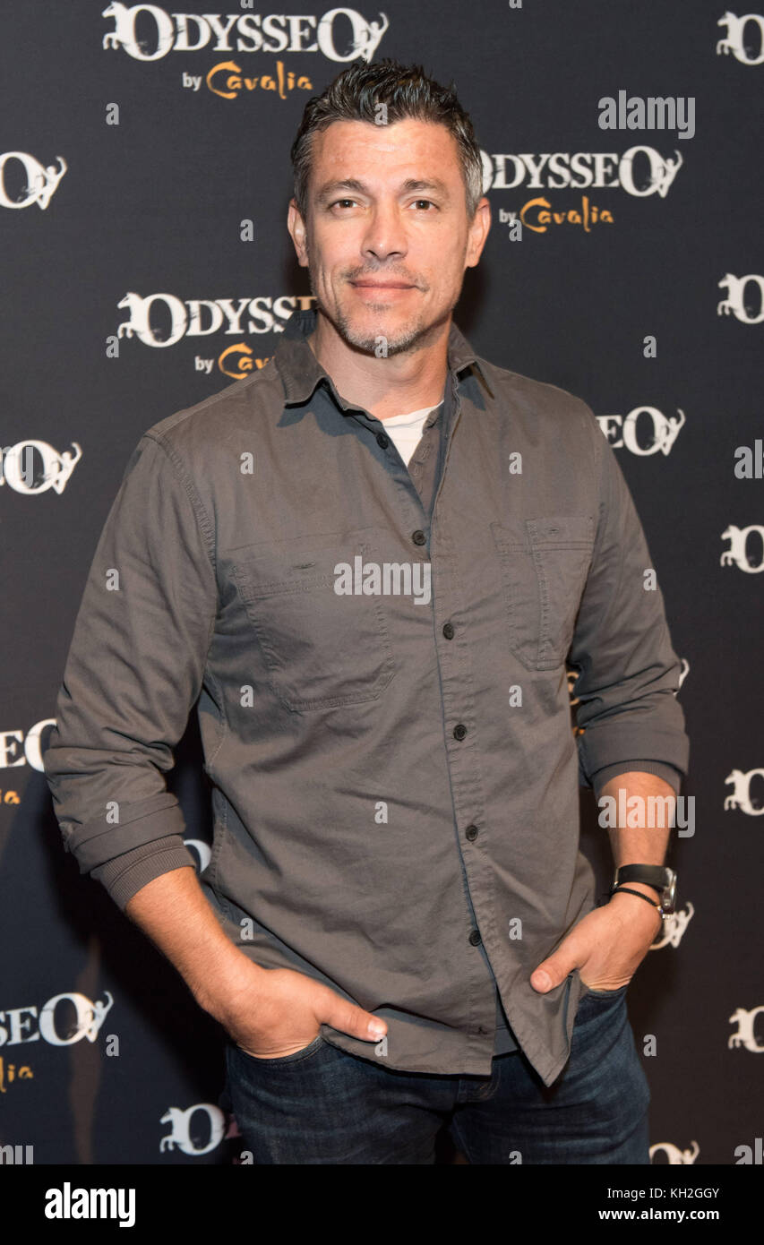 Camarillo, California, USA. 11th Nov, 2017. Al Coronel poses before the ...