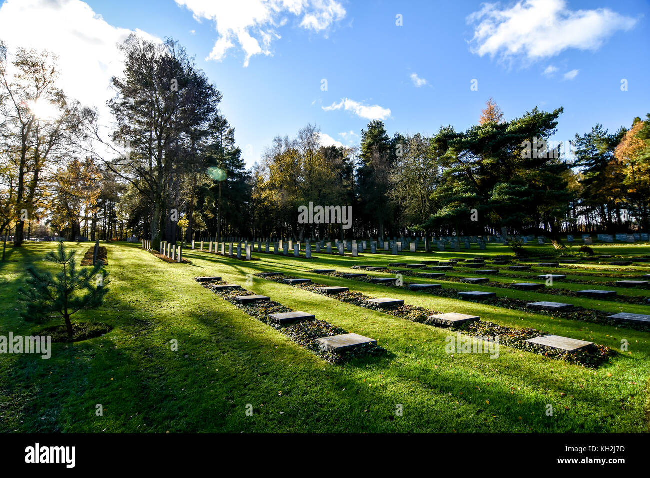 Cannock Chase German War Cemetery, Staffordshire, England. Remembrance ...
