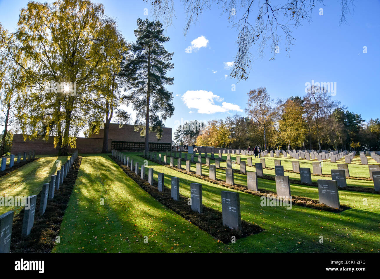 Cannock Chase German War Cemetery, Staffordshire, England. Remembrance ...