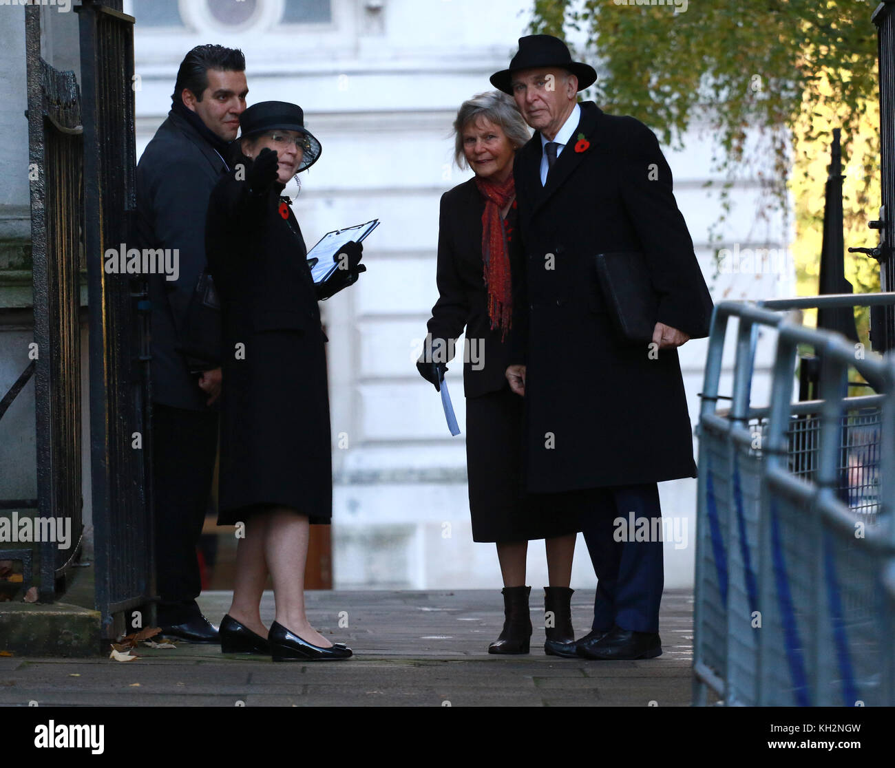 London, UK. 12th Nov, 2017. Vince Cable, Leader of the Lib Dems, with ...
