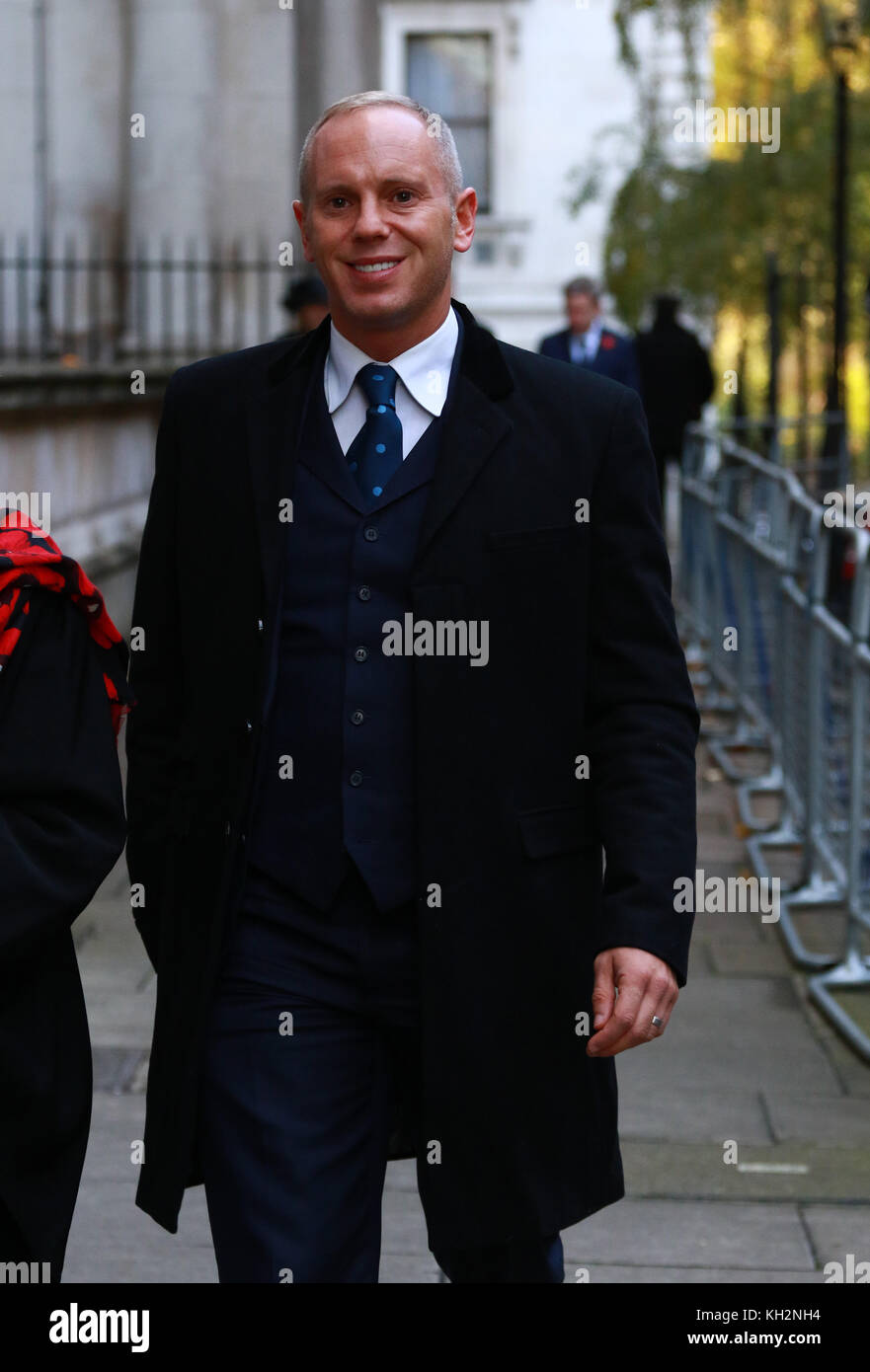 London, UK. 12th Nov, 2017. Robert (Judge Rinder) Rinder in Downing ...