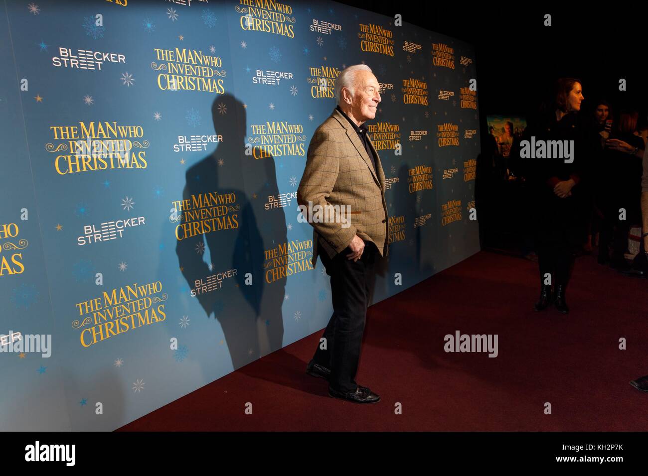 New York, NY, USA. 12th Nov, 2017. Christopher Plummer at arrivals for ...