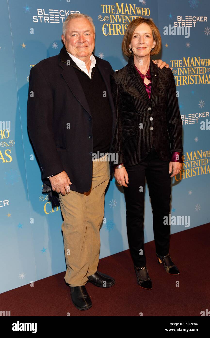 New York, NY, USA. 12th Nov, 2017. Les Standiford, Susan Coyne at ...