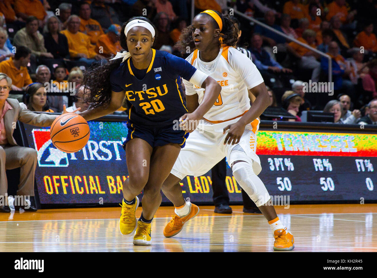 November 12, 2017: Erica Haynes-Overton #20 of the East Tennessee State ...