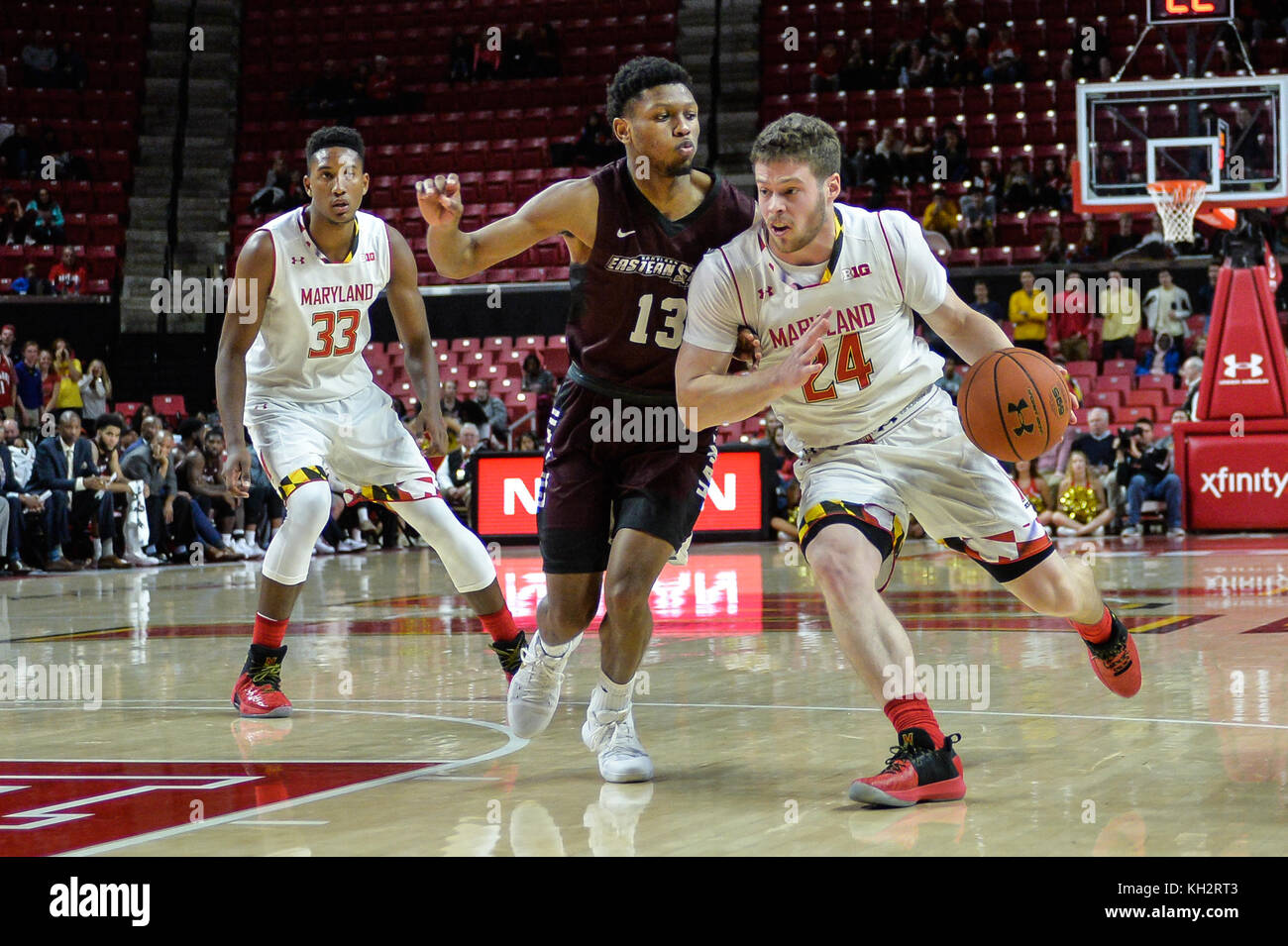 College Park, Maryland, USA. 12th Nov, 2017. ANDREW TERRELL (24 ...
