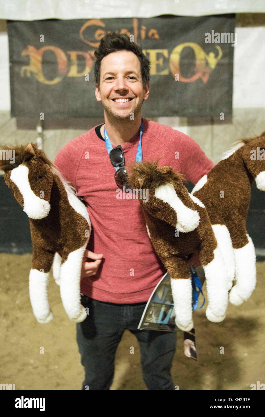 Camarillo, California, USA. 11th Nov, 2017. Pierre Bouvier poses with ...