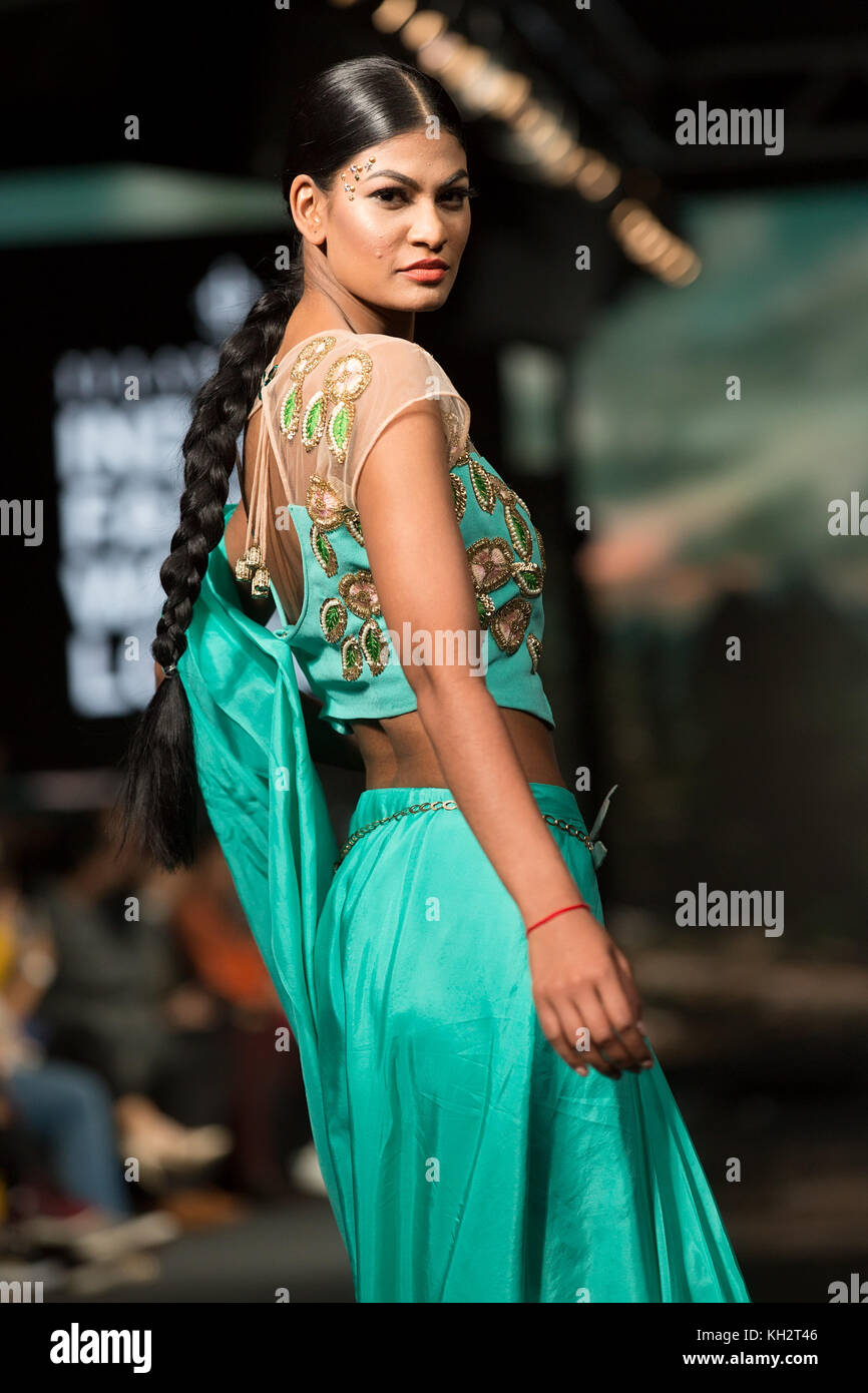 London, UK. 12th Nov, 2017. Models on catwalk showcasing existing and ...