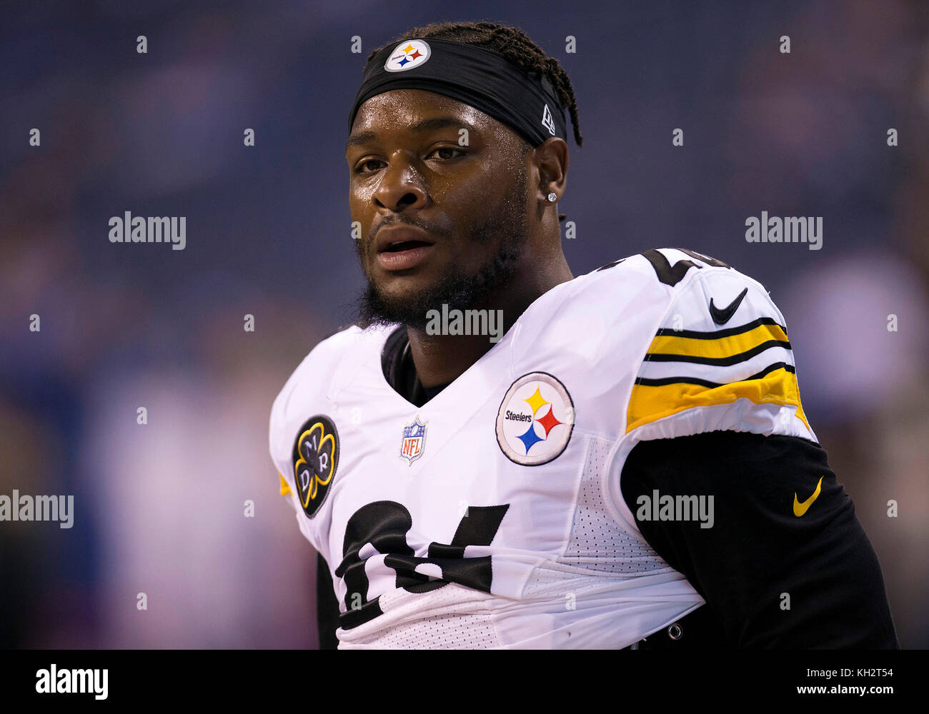 Indianapolis, Indiana, USA. 12th Nov, 2017. Pittsburgh Steelers running ...