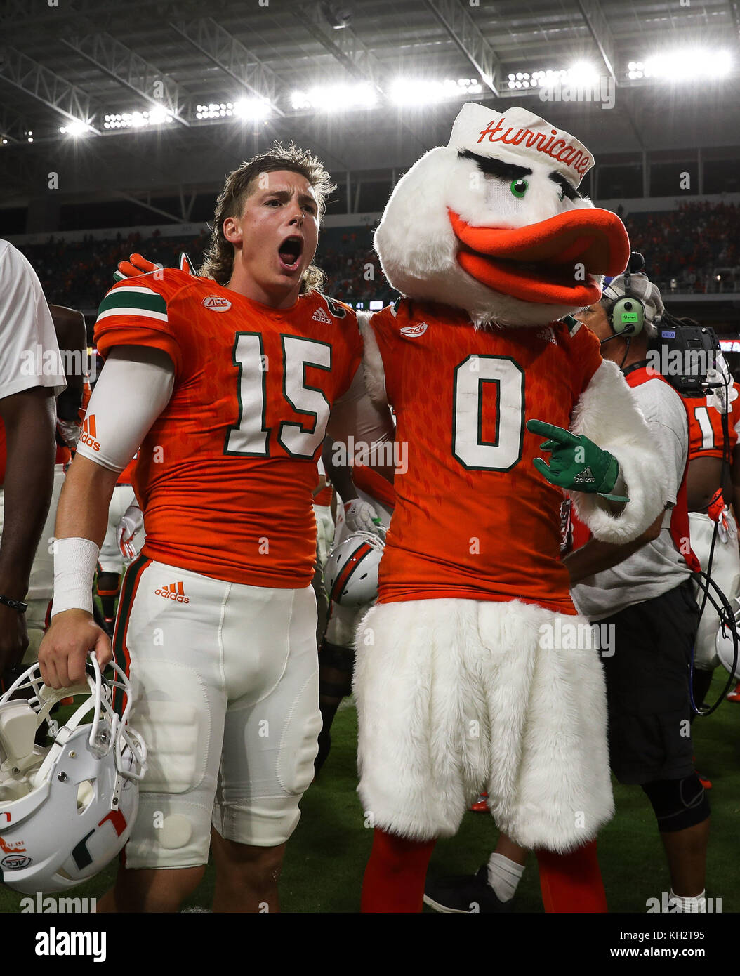 University of miami mascot hi-res stock photography and images - Alamy
