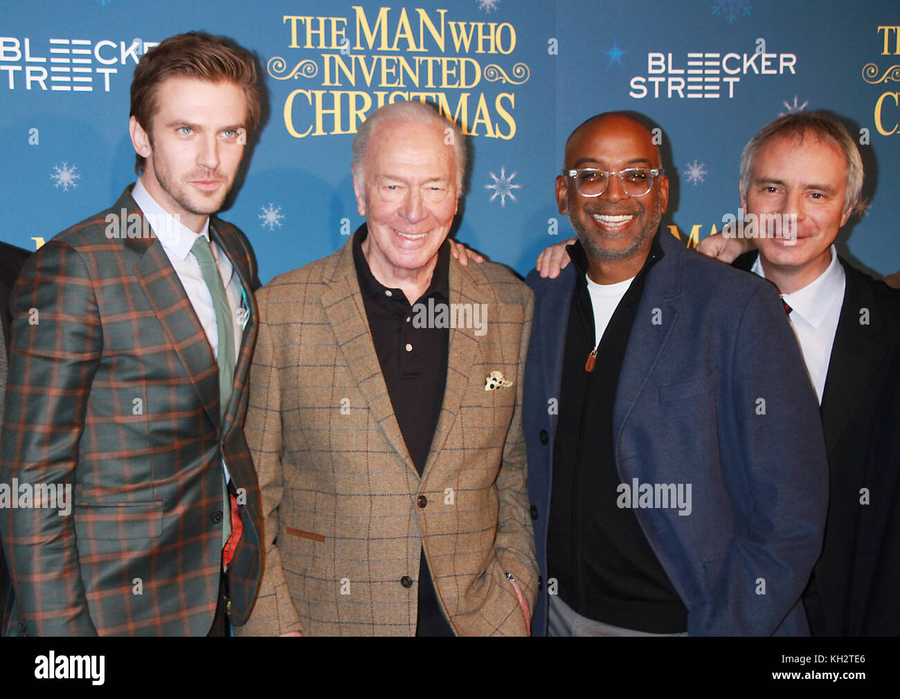 New York, USA. 12th Nov, 2017. 2017Dan Stevens, Christopher Plummer ...
