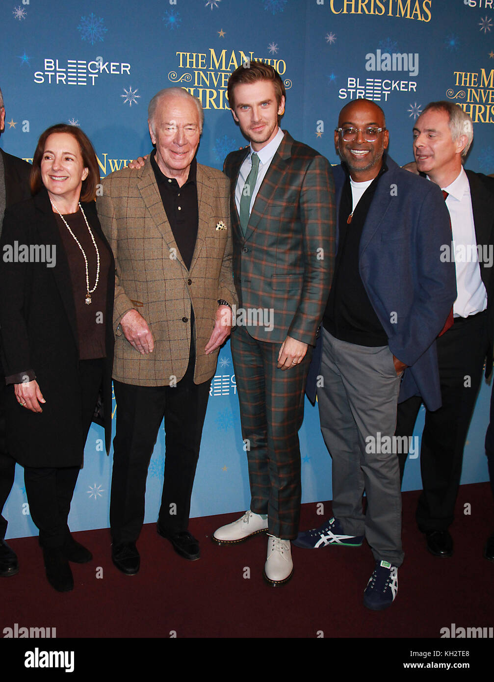 New York, USA. 12th Nov, 2017. 2017Susan Coyne, Dan Stevens ...