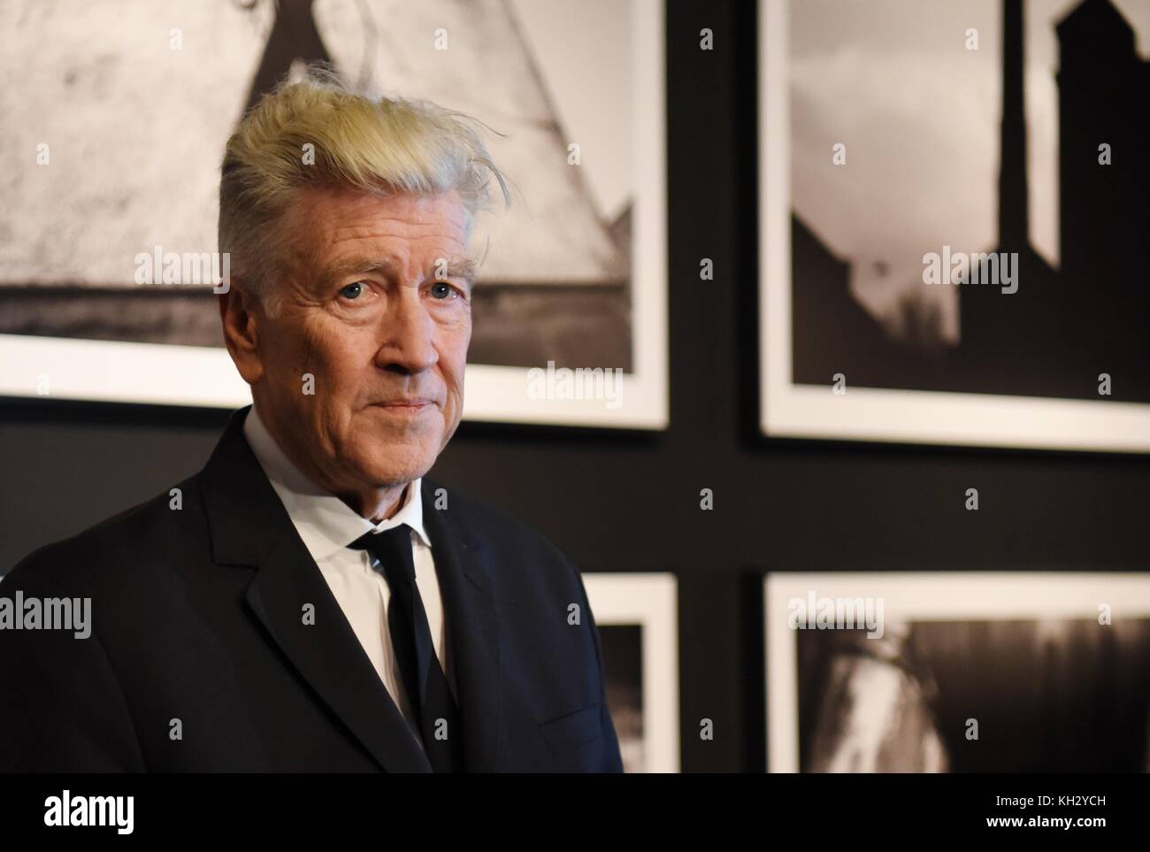 David Lynch opens his exhibition Silence and Dynamism on November 12 ...