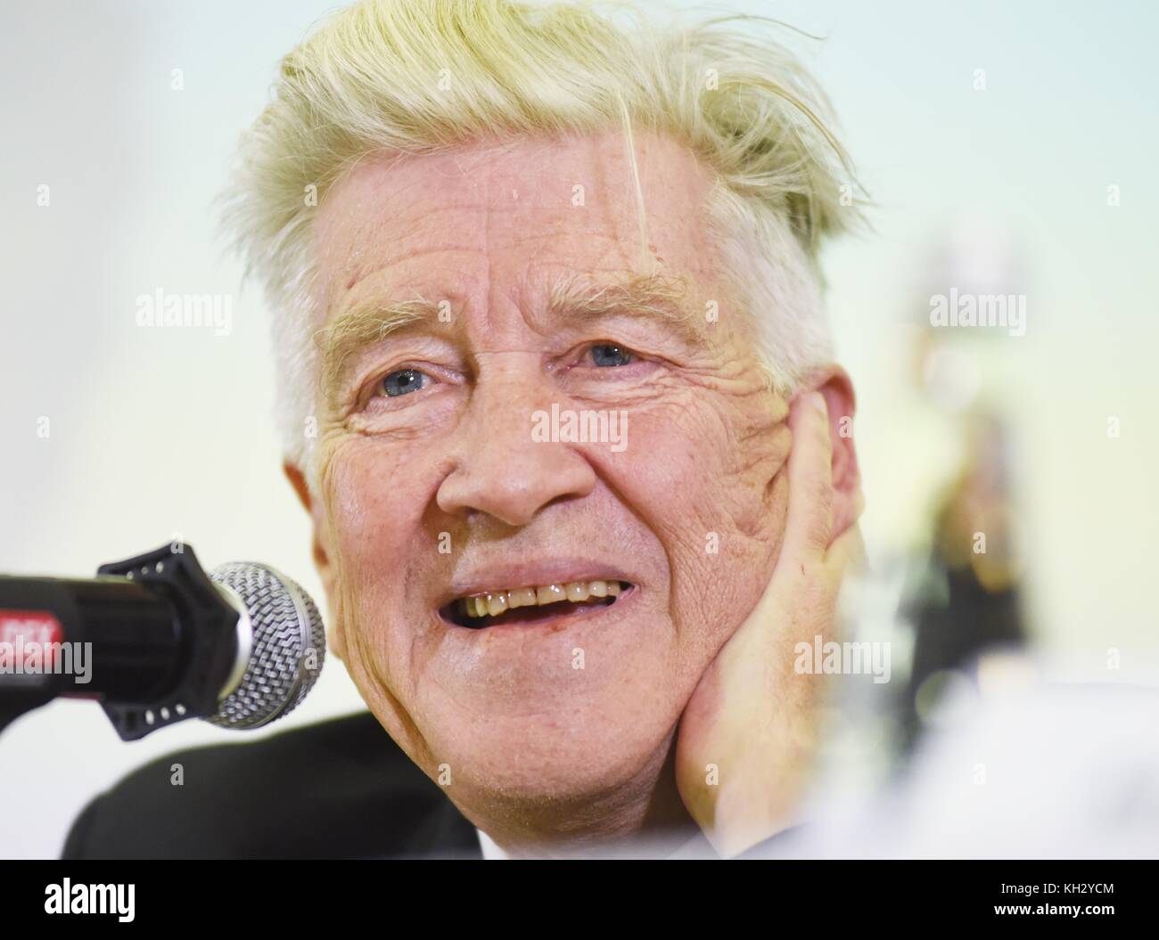 David Lynch opens his exhibition Silence and Dynamism on November 12 ...