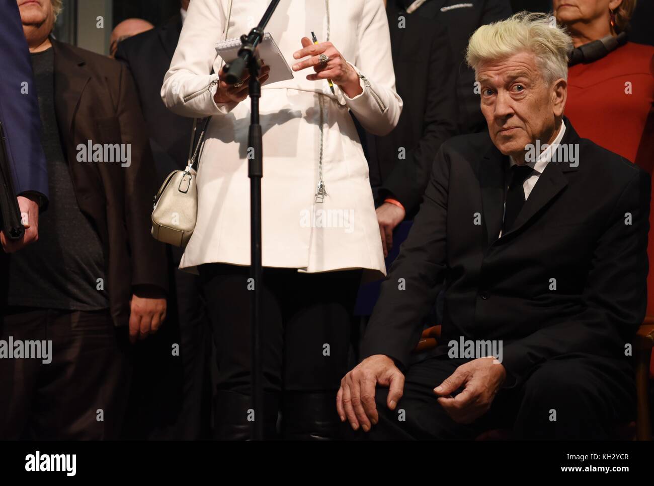 David Lynch opens his exhibition Silence and Dynamism on November 12 ...