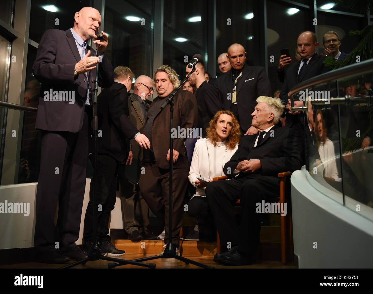 David Lynch opens his exhibition Silence and Dynamism on November 12 ...