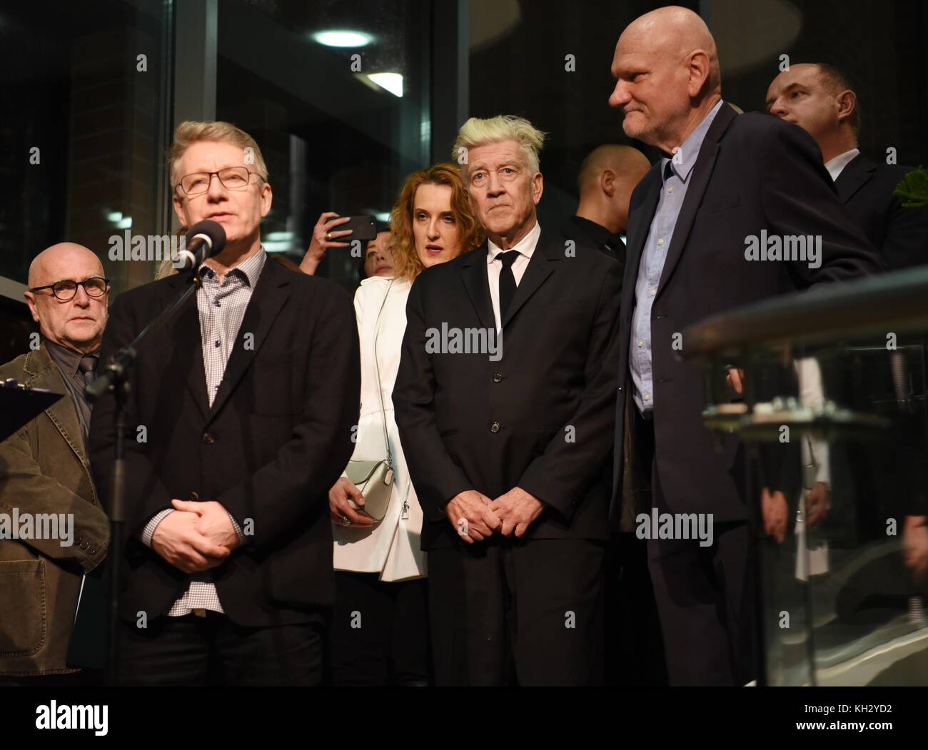 David Lynch opens his exhibition Silence and Dynamism on November 12 ...