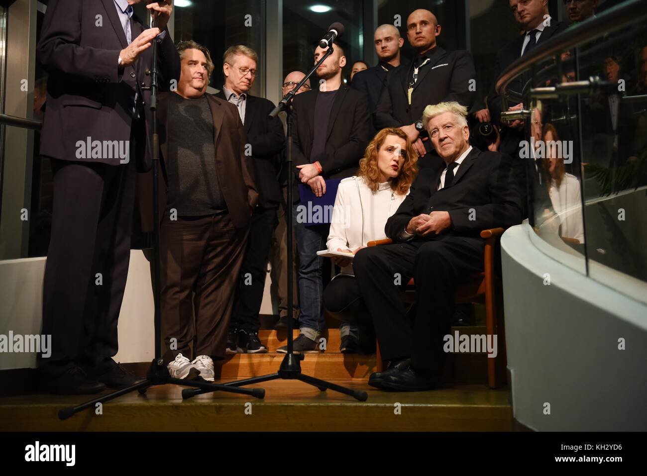 David Lynch opens his exhibition Silence and Dynamism on November 12 ...